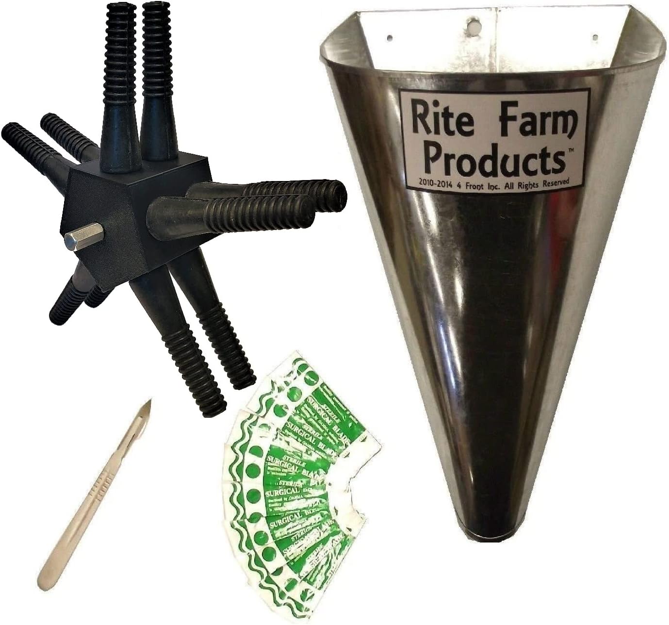 Amazon.com : L10 RITE Farm Drill Chicken Plucker KIT Medium Kill Cone ...