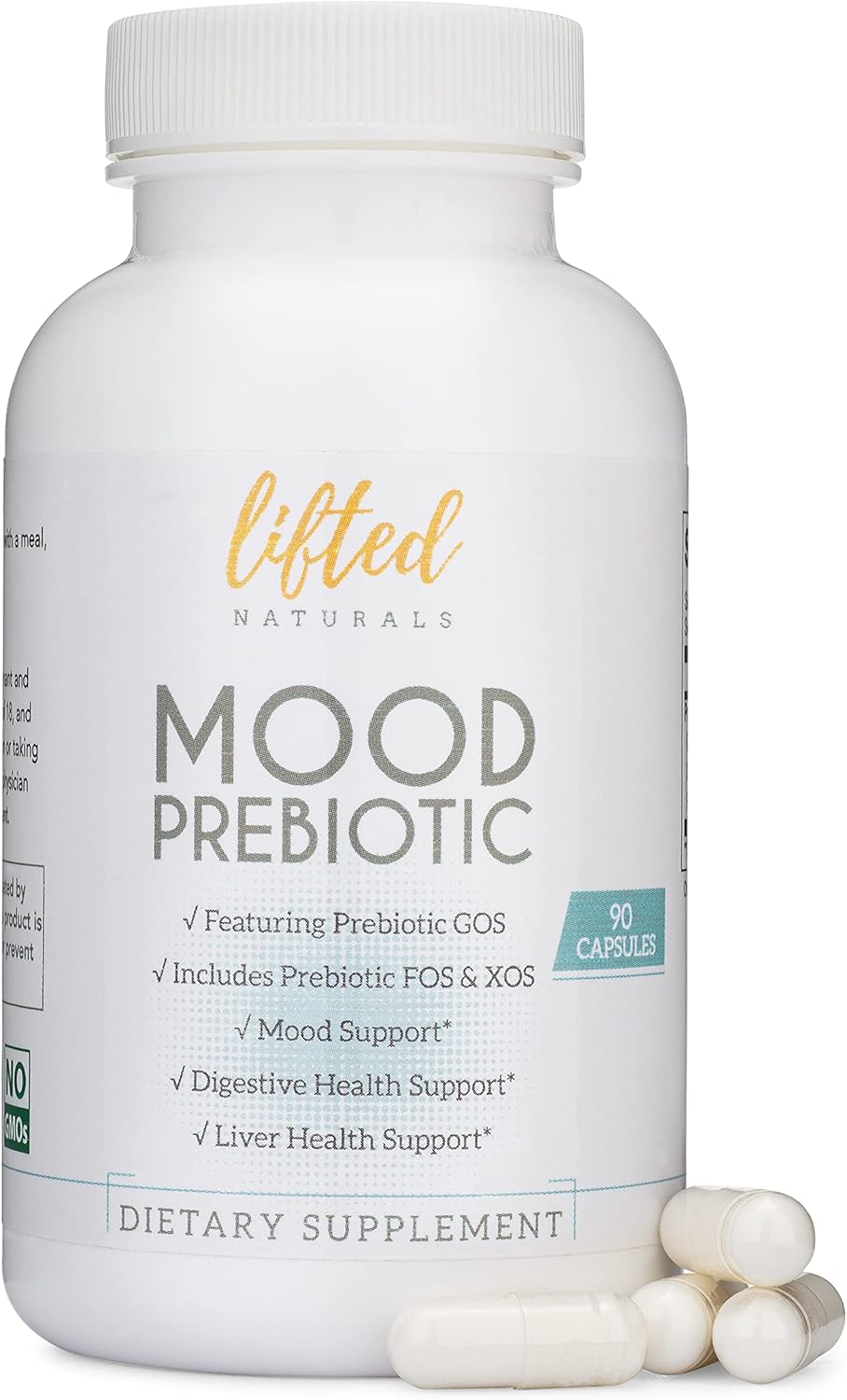 Amazon.com: Lifted Naturals Mood Prebiotic Prebiotic Fiber Supplement ...