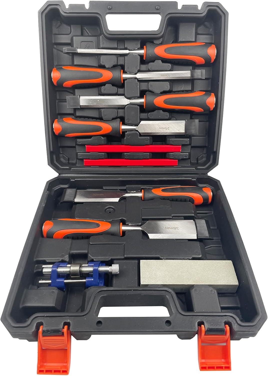 TR TOOLROCK 10pcs Wood Chisel Set, 6pcs Premium Wood Chisel with Honing ...