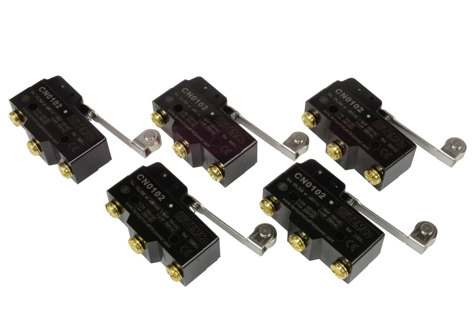 Temco 5 Lot Heavy Duty 15a Micro Limit Switch Roller | Desertcart Australia