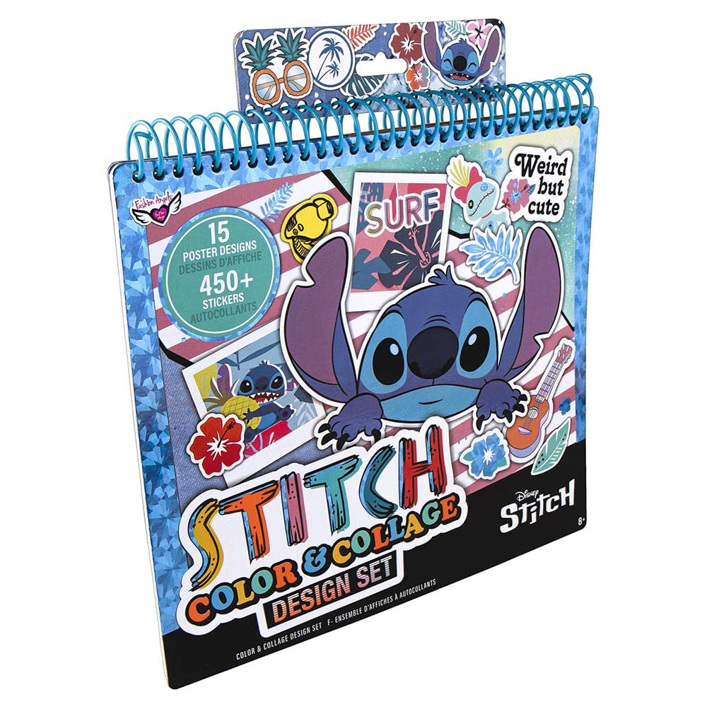 Buy Fashion Angels Disney Stitch Color & Collage Design Set - 15 ...