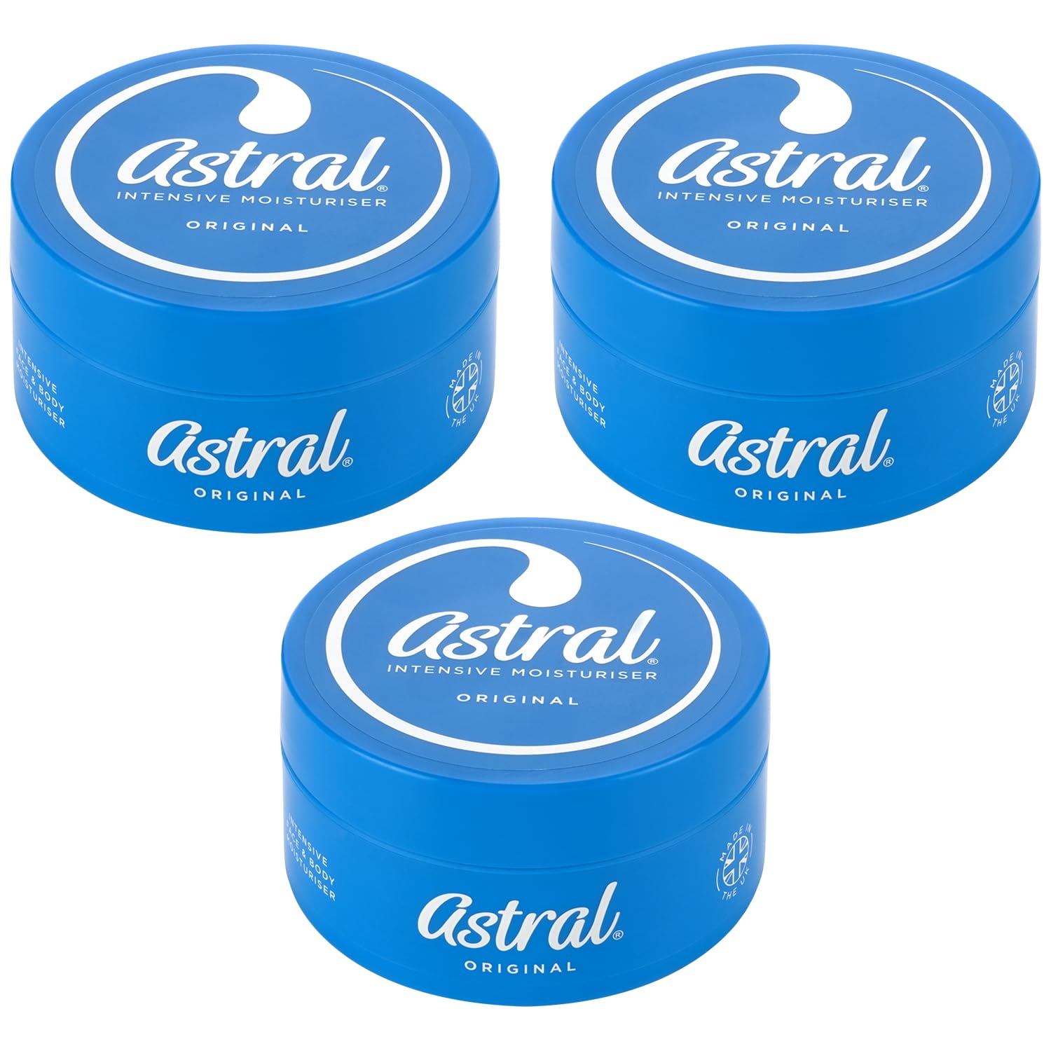 Amazon.com: THREE PACKS of Astral Cream x 200ml by Astral : Beauty ...
