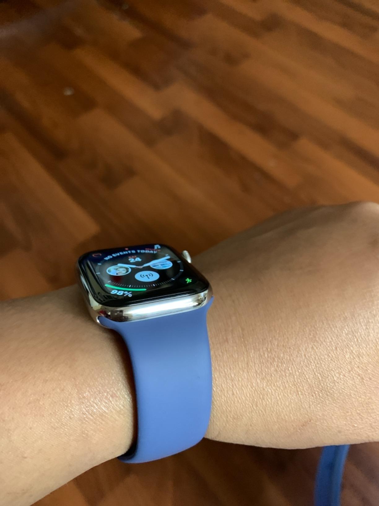 Apple Watch Sport Band (40mm) - Lemon Cream - S/M & M/L : Amazon.in ...