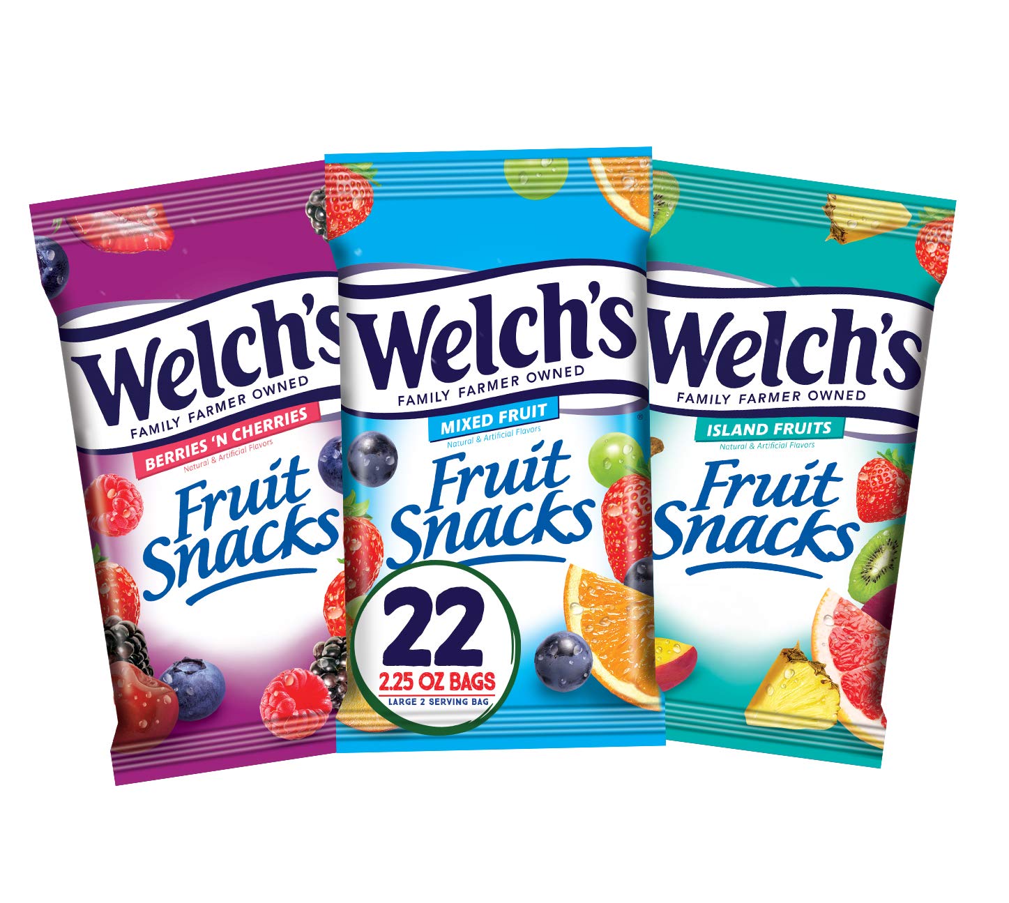 Amazon.com : Welch's Fruit Snacks, Variety Pack with Mixed Fruit ...