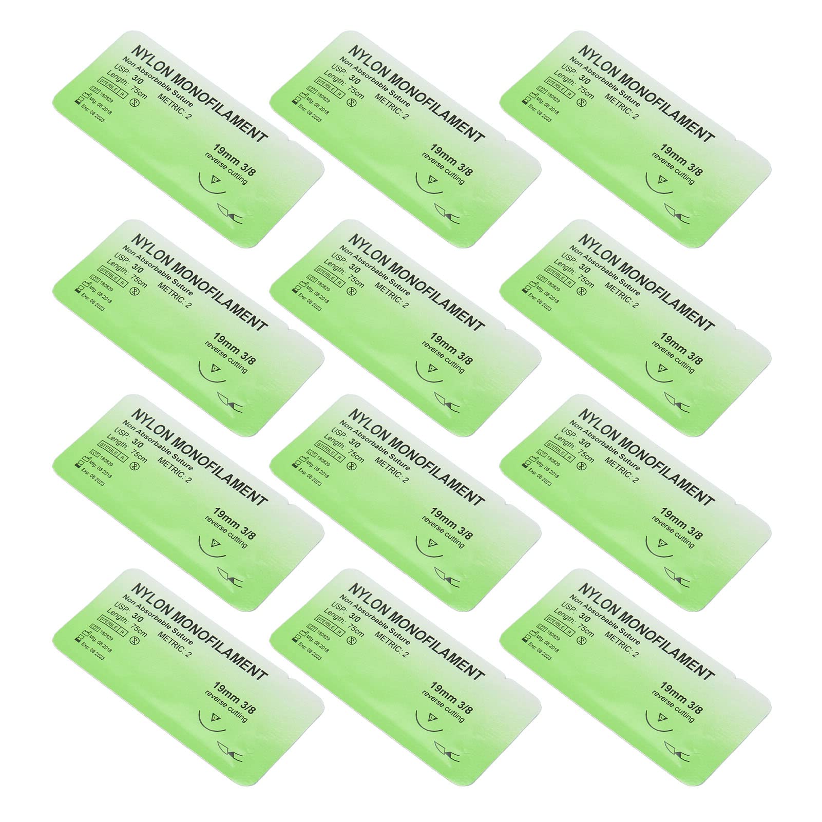 Snapklik.com : Suture Thread, 12pcs Suture Practice Threads Individual ...