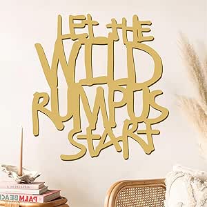 Amazon.com: Nursery Metal Sign Wall Decor Play Room Decor Sign ...