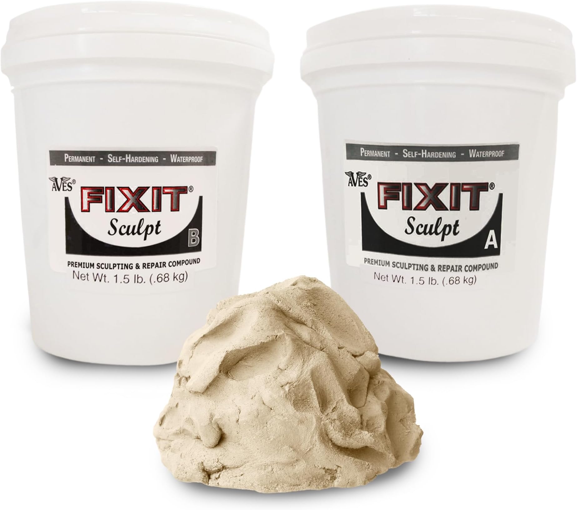 Amazon.com: Aves Fixit Sculpt - 2 Part Air Hardening Epoxy Modeling ...