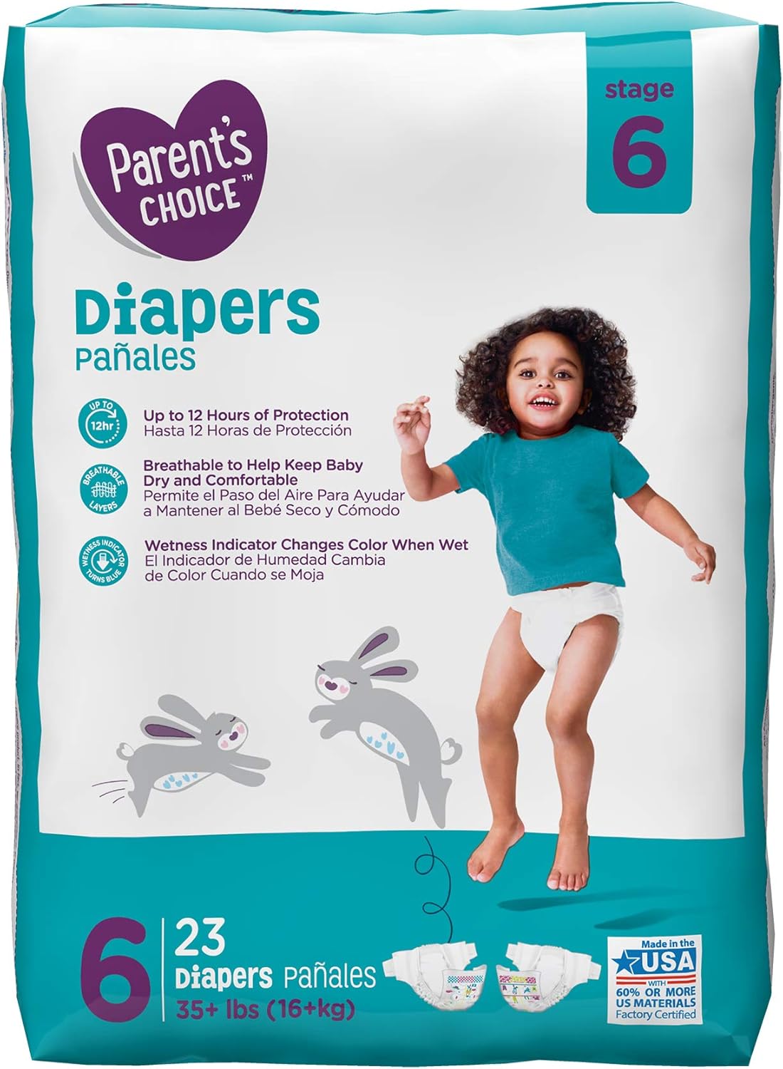 Brandclub - Parent's Choice Diapers (Choose your Size)