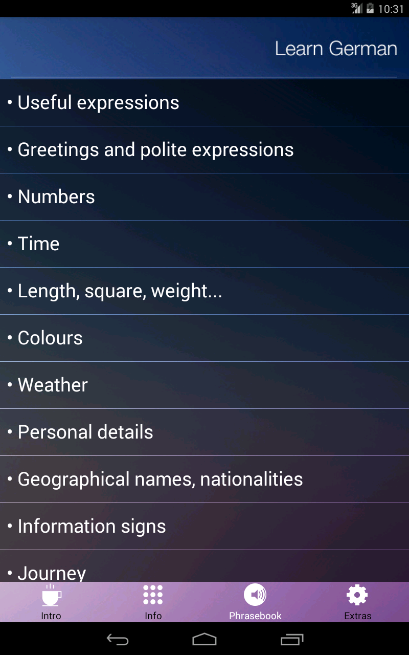 Learn GERMAN Free Language Audio App - App on Amazon Appstore