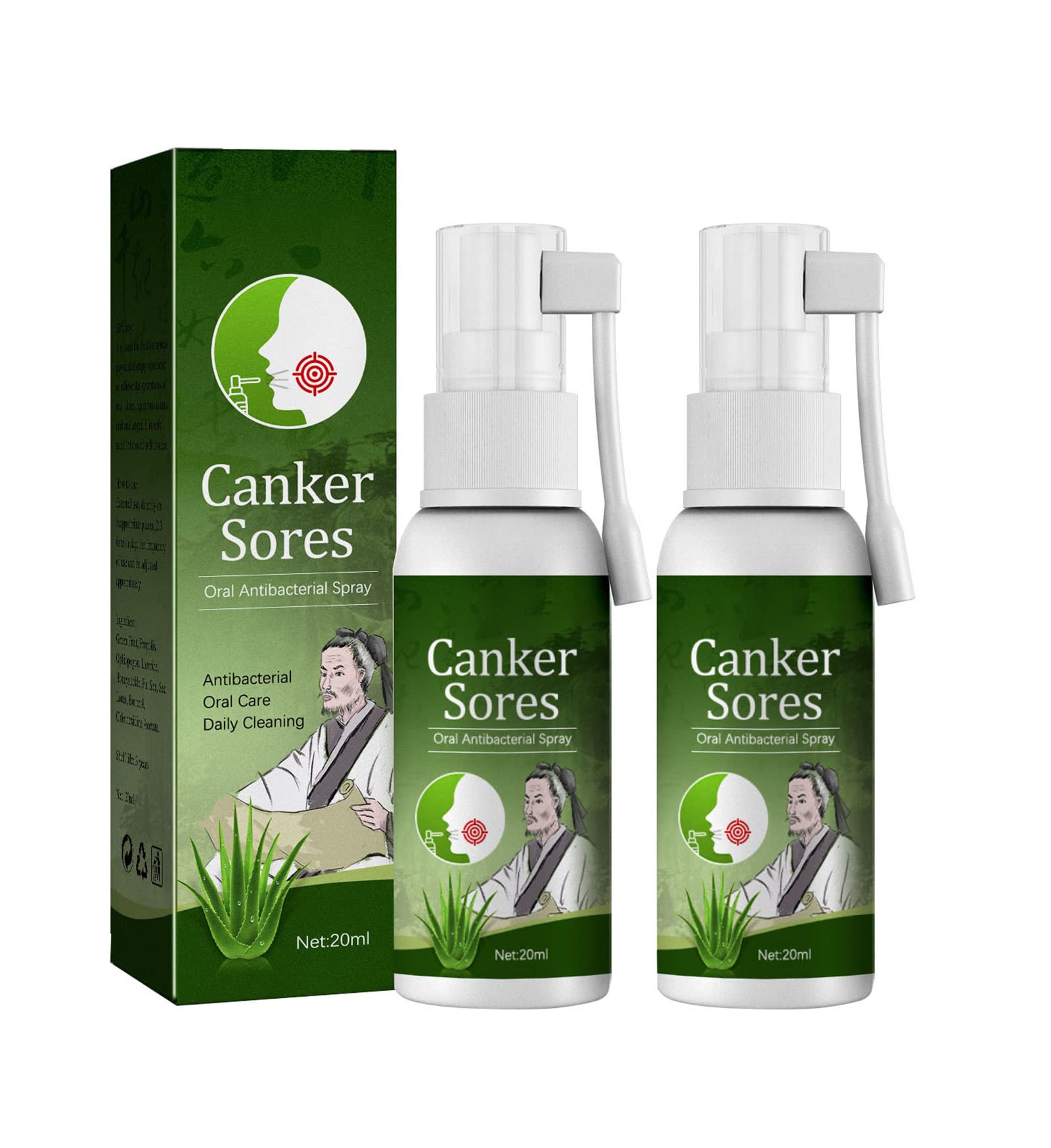 Buy KDGENGARERAC Mouth Bleeding-Mouth Ulcers,20ml Mouth Ulcers Spray ...