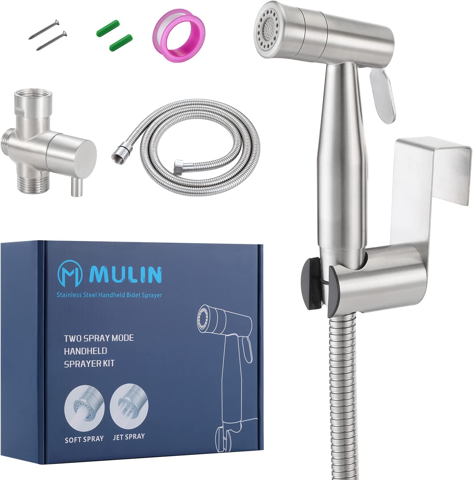 3Pcs Handheld Bidet Sprayer Head for Toilet, Hand Held Bidet Spray ...