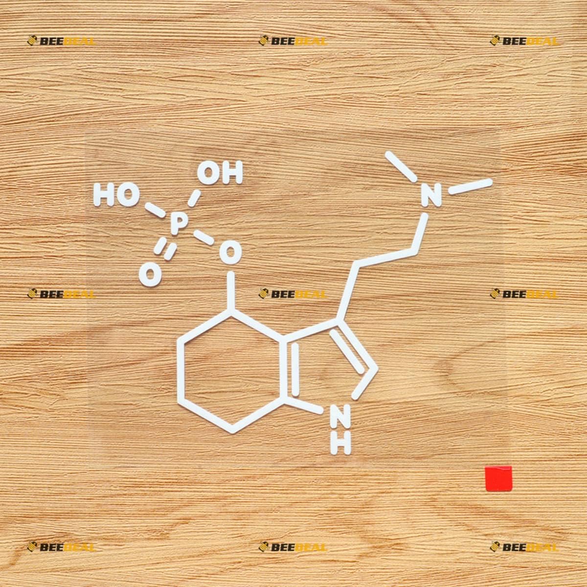 Amazon.com - Mushroom Molecule Psilocybin Formula Sticker Decal Vinyl ...