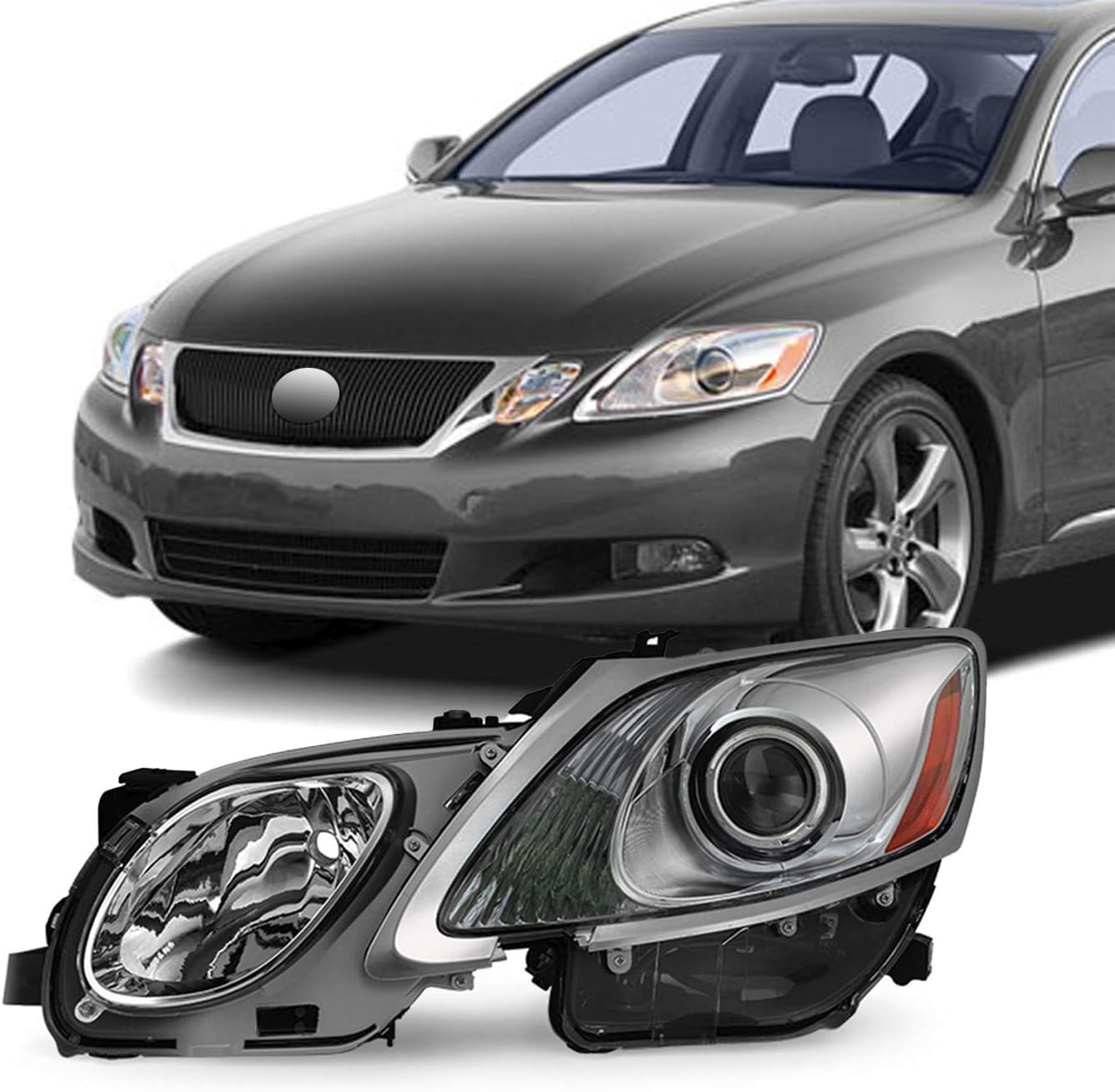 Amazon.com: AKKON - Fits 2006-2011 Lexus GS-Series G300/350/430/450h ...