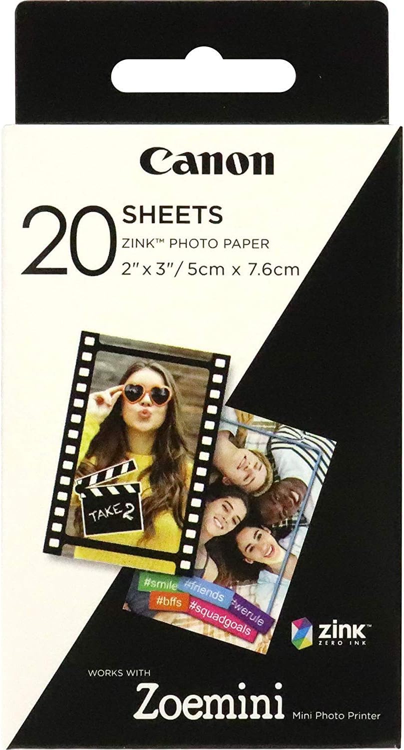 Polaroid 2x3 inch Premium Zink Photo Paper (Pack of 50): Amazon.co.uk ...
