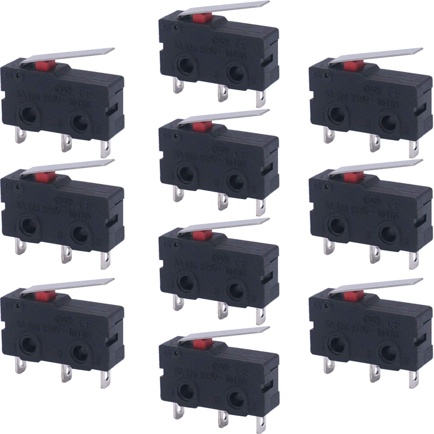Electrical Equipment & Supplies Limit Switches 10PCS Limit Switch 3 Pin ...