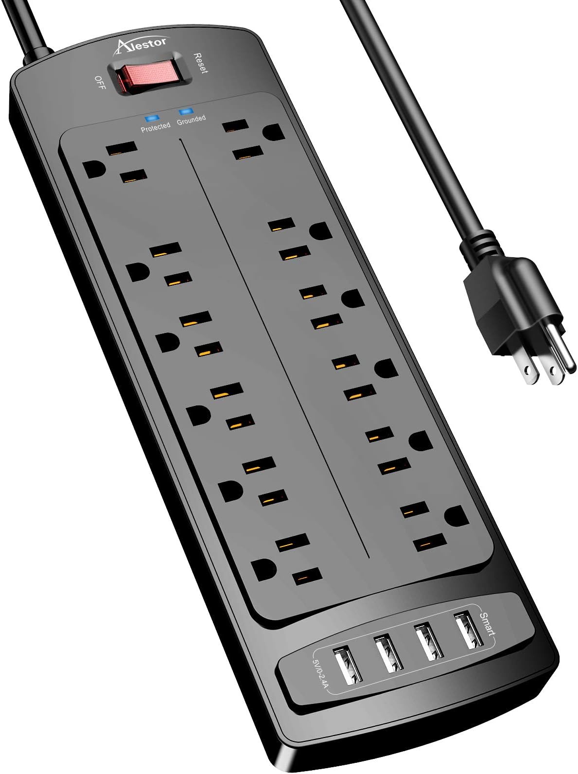 Amazon.com: APC Performance Surge Protector with USB Ports, P11U2, 11 ...
