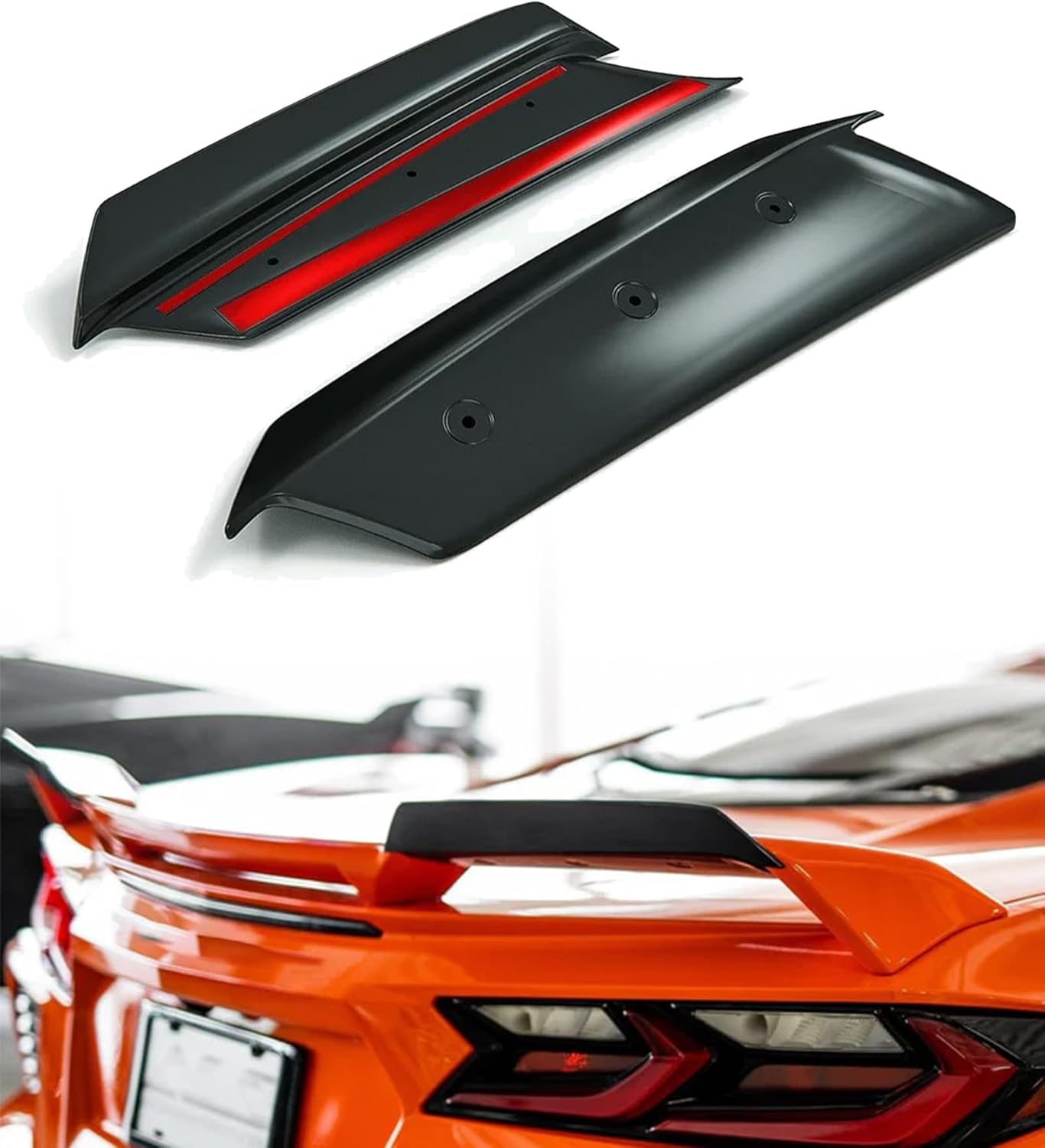 Amazon.com: NUBEHONE Upgrade Rear Trunk Spoiler Wickers Z51 Model ...