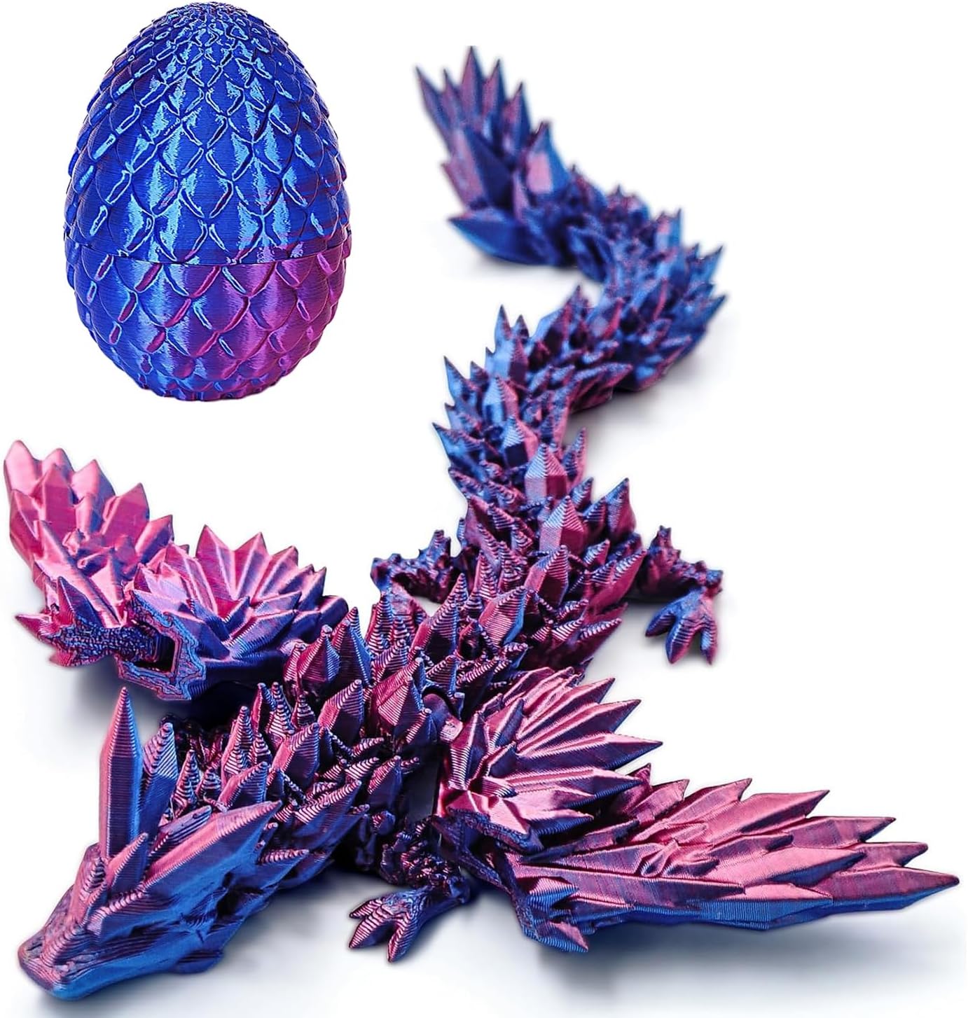 Amazon.com: Hannahcos 3D Printed Dragon Easter Egg, 3D Printed Dragon ...