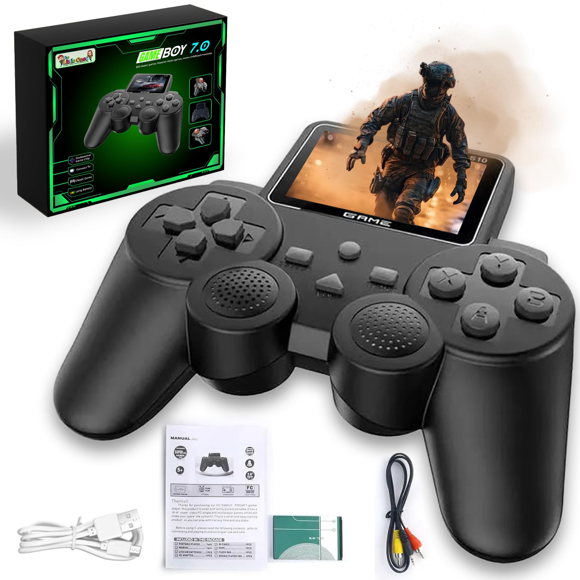 Buy TheLittleOnes Video Game For Kids - Retro Handheld 520 in 1 Gaming ...