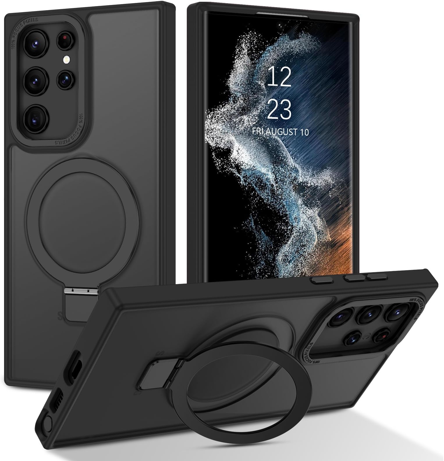 DUEDUE Magnetic Case Compatible with Samsung Galaxy S22 Ultra Case,S22 Ultra Phone Case MagSafe ...