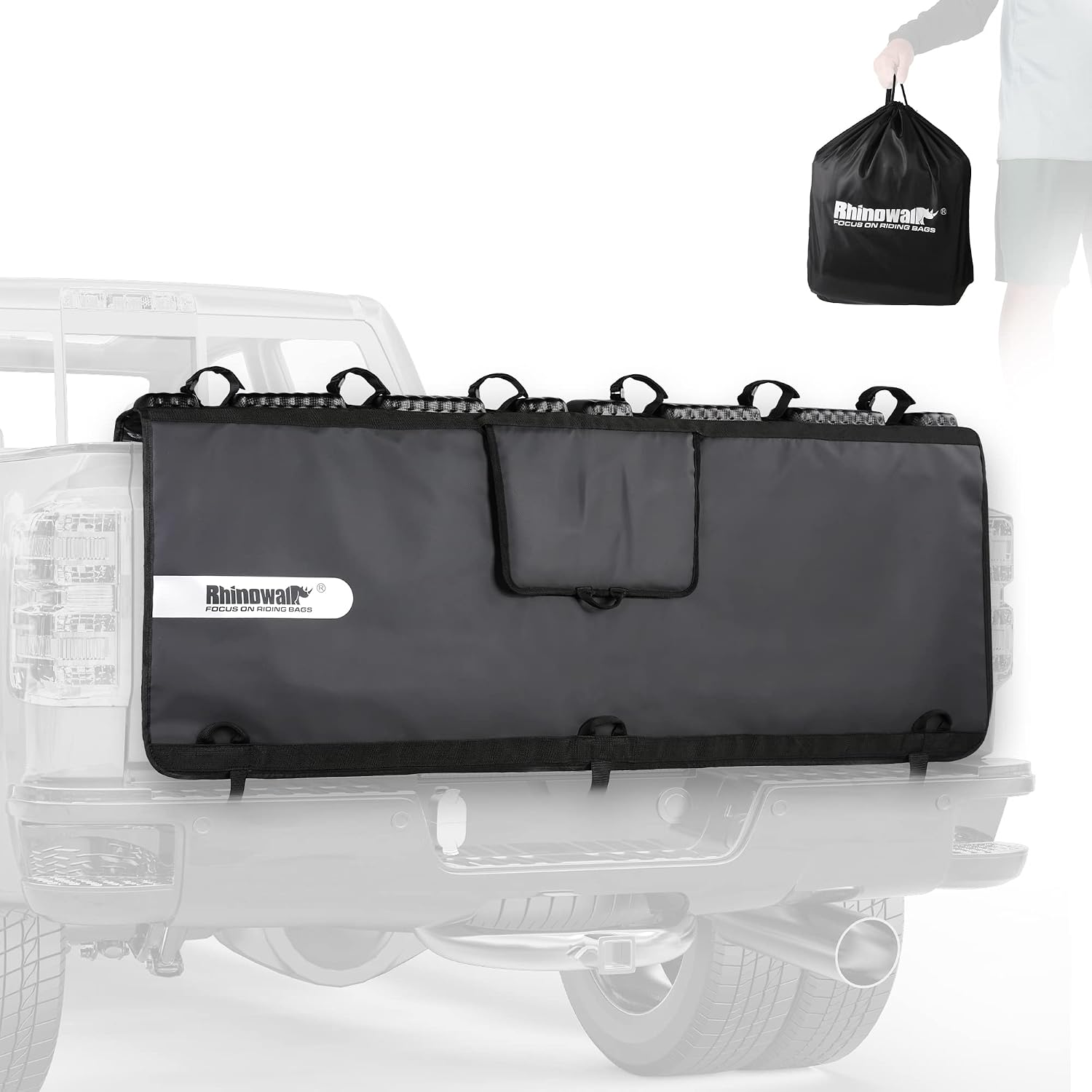 Amazon.com : Rhinowalk Tailgate Pad for Bikes, Truck Tailgate Bike Pads ...