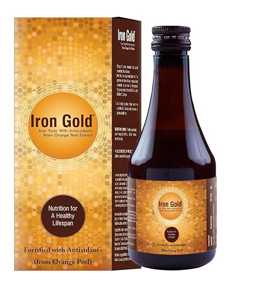 La Nutraceuticals Iron Gold Syrup | Hemoglobin Booster Syrup -200ml ...