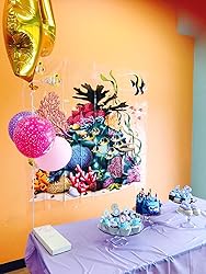 Amazon.com: Coral Reef Prop (3 fish included) Party Accessory (1 count ...