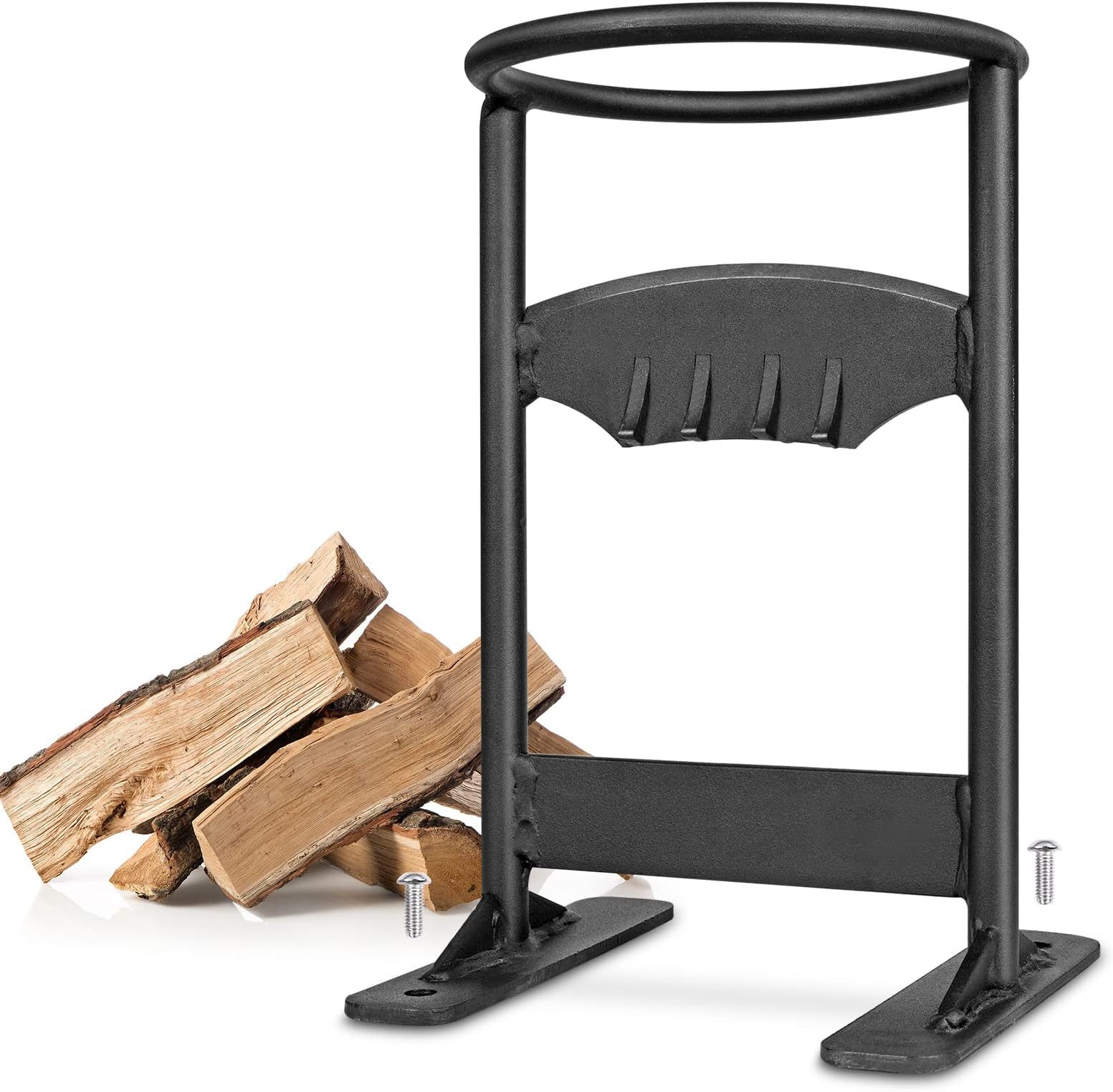 Amazon.com : Ultrahaus Firewood Log Splitter Heavy Duty Manual Wood ...