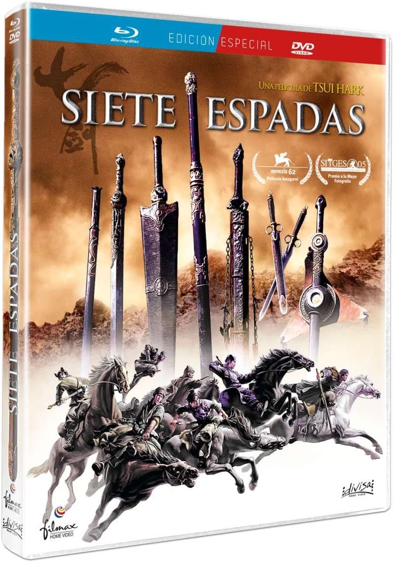 Seven Swords (Blu Ray + Dvd) (Spanish Release) Siete espadas (English ...