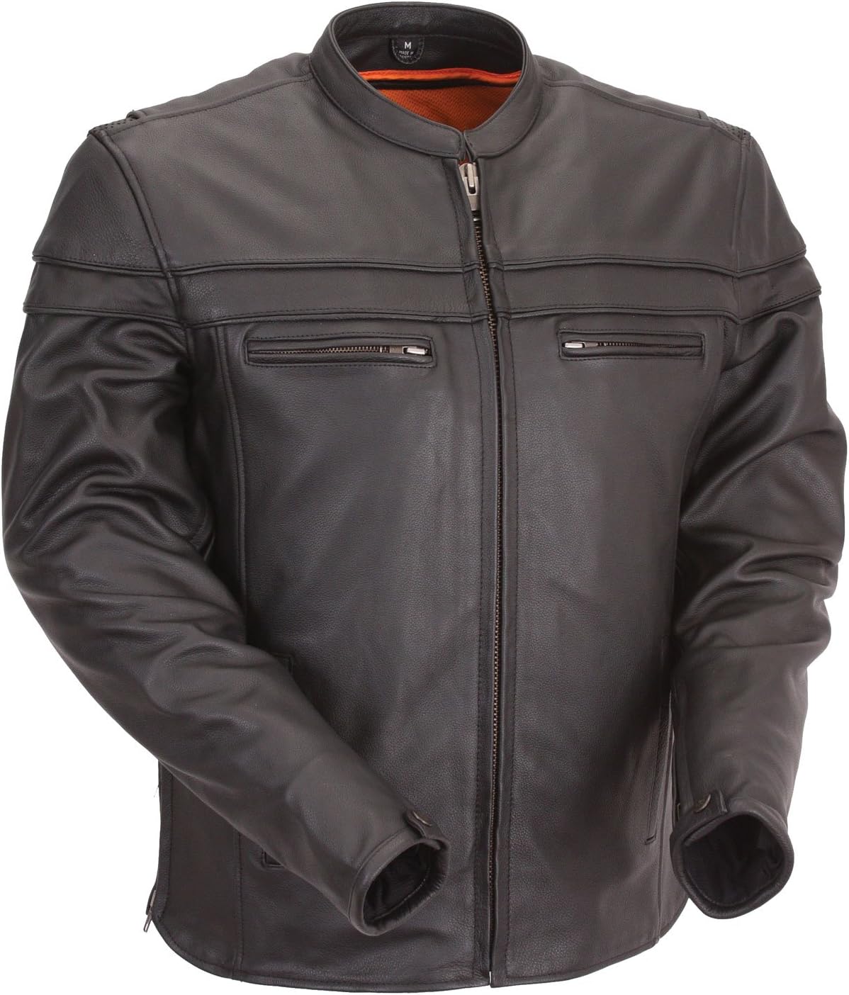 The Maverick Men’s Sporty Scooter Jacket Black at Amazon Men’s Clothing ...