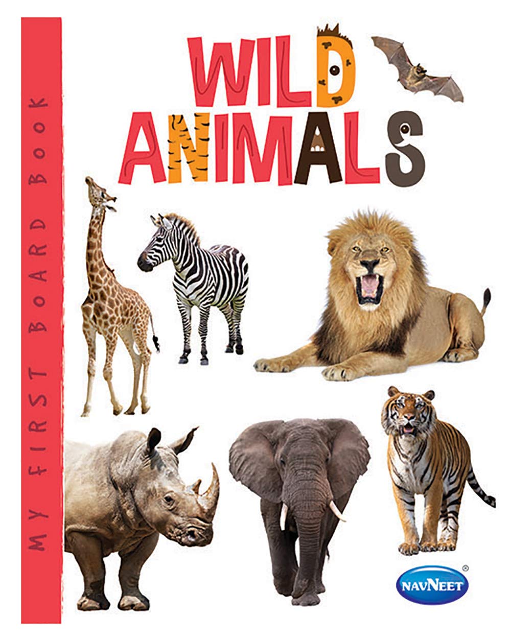 Buy Navneet My First Board Book Series - Wild Animals Book Online at ...