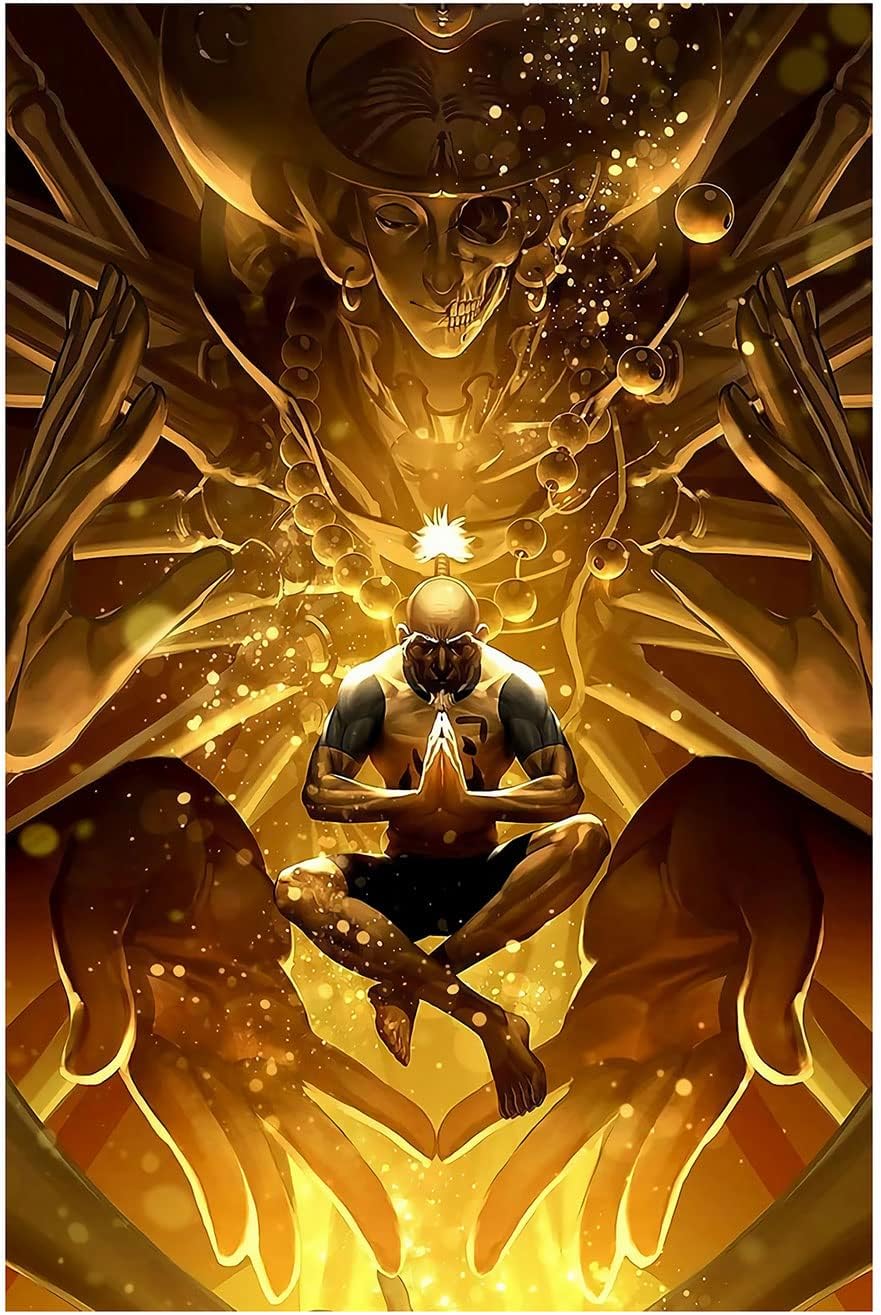 Amazon.com: Eflormes HxH Poster Netero Hunter Japan Manga Posters ...