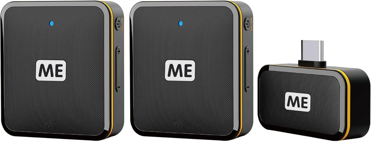 Amazon.com: ME MIC-L2-U2 2.4GHz Wireless Lavalier Microphones for ...