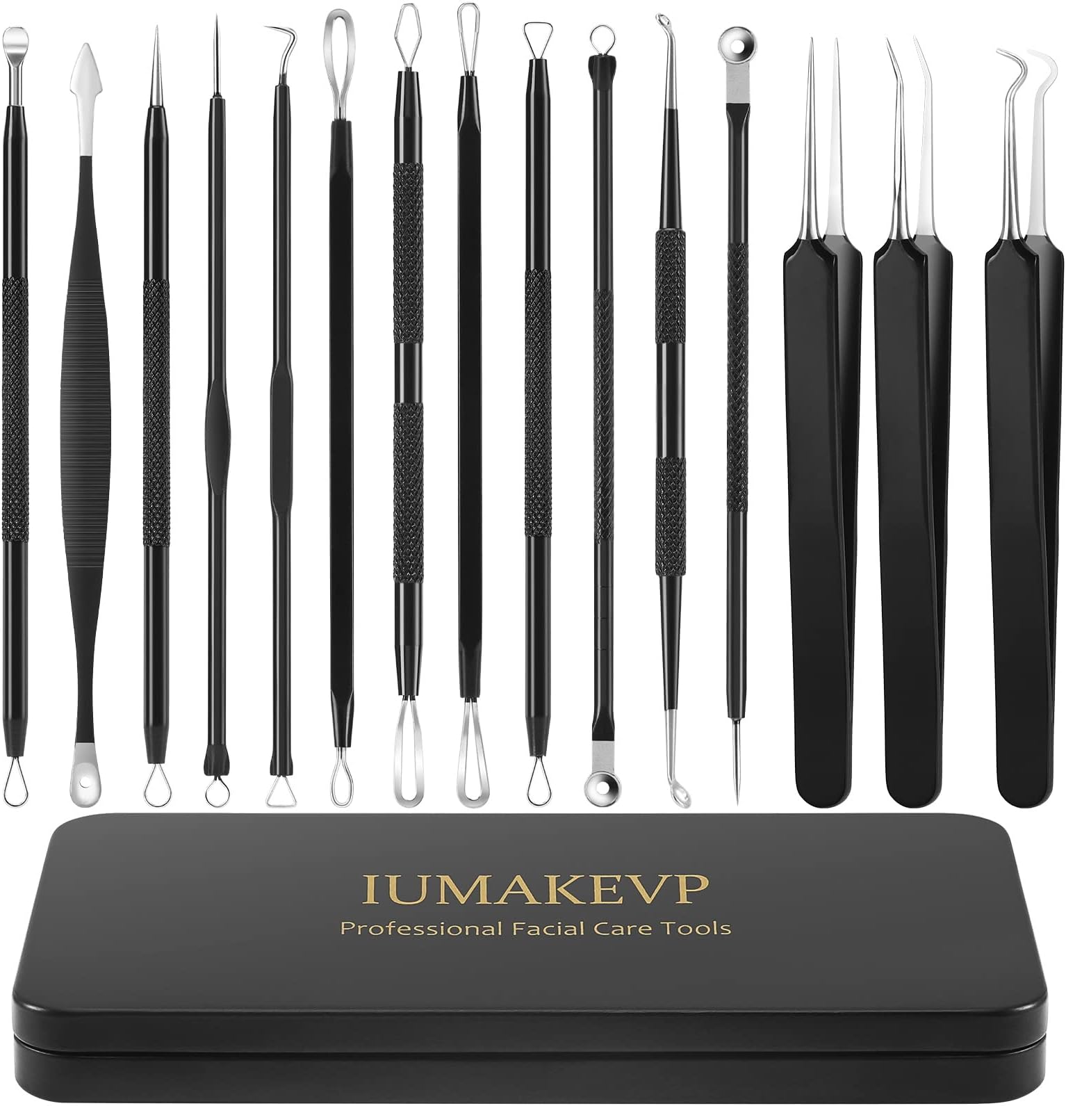 Amazon.com: Pimple Popper Tool Kit - Boxoyx 10 Pcs Blackhead Remover ...