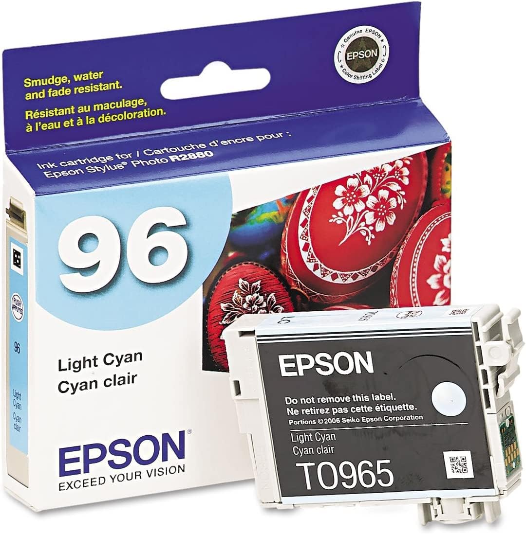 Amazon.com: Epson Stylus Photo R2880 InkJet Printer Light Cyan Ink ...