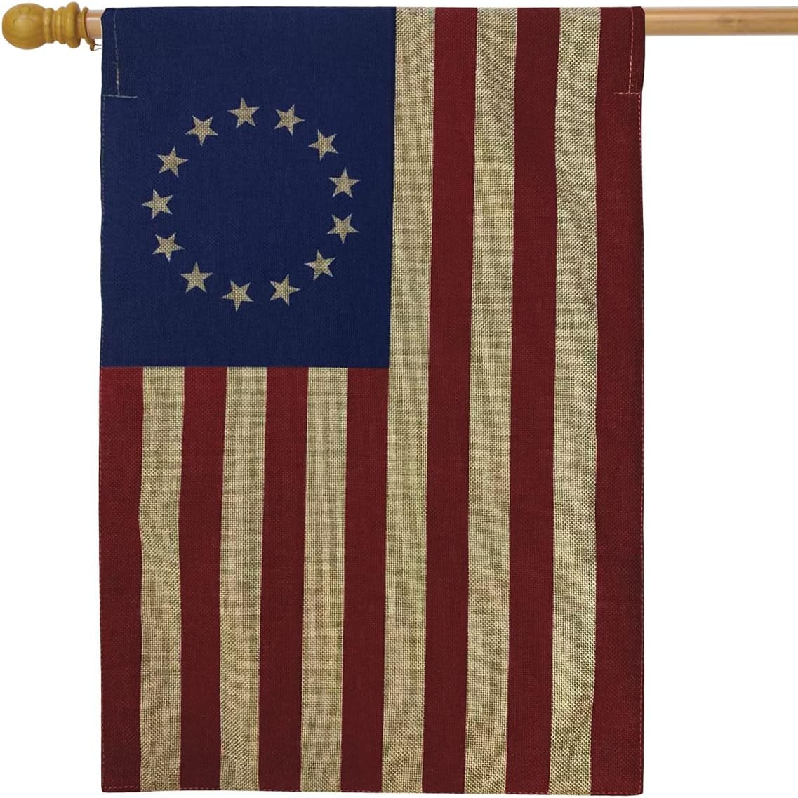 Amazon.com : ANLEY Vintage Style Tea Stained Betsy Ross Flag 3x5 Foot ...