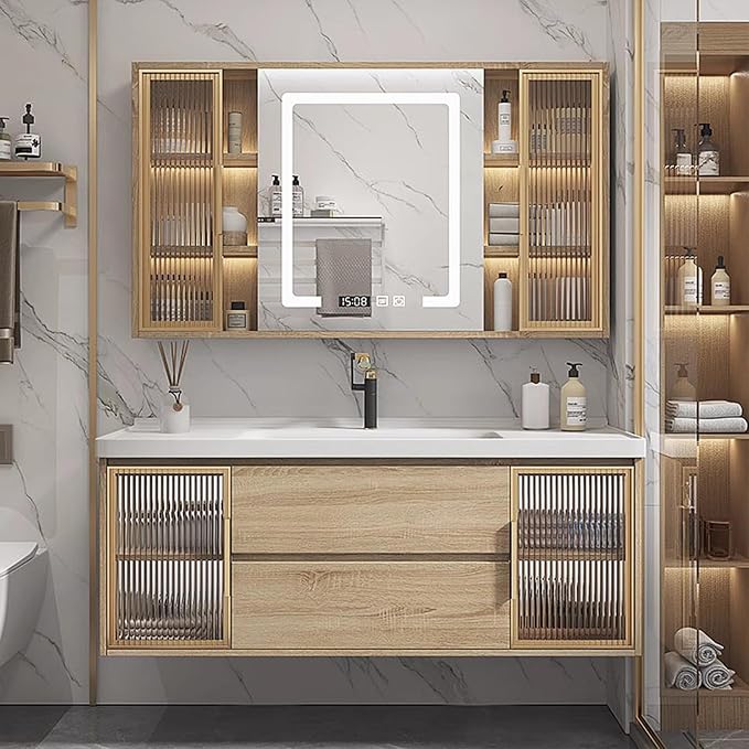 Amazon.com: NAIROLET Bathroom Vanity and Sink Combo - Floating Vanity ...