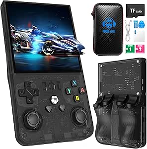Amazon.com: R36MAX Retro Handheld Game Console, 4.0 Inch 720x720 IPS ...