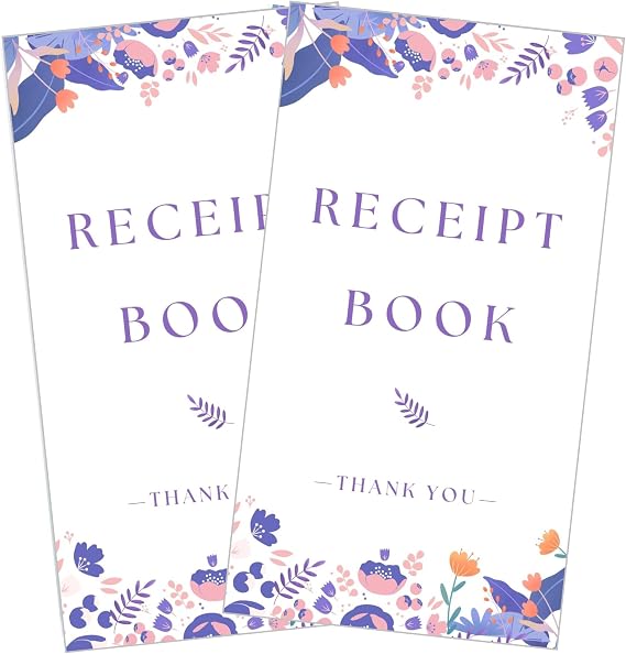 Invoice Book For Small Business Thank You Receipt Book For Small ...