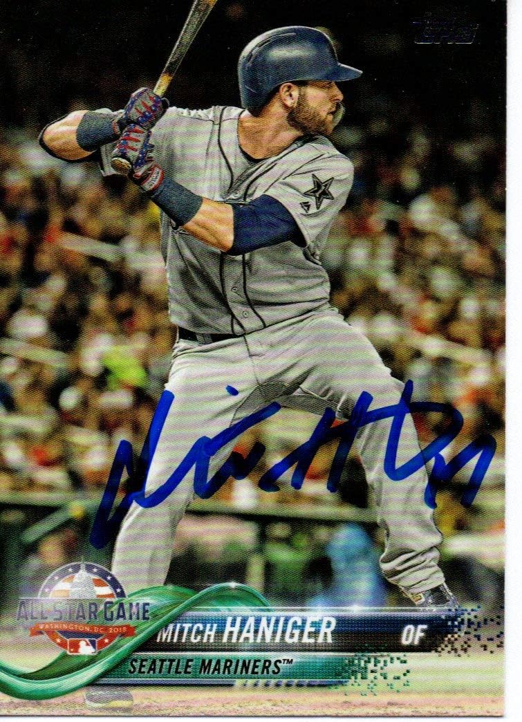 Amazon.com: Mitch Haniger Seattle Mariners 2018 Topps Update All Star ...