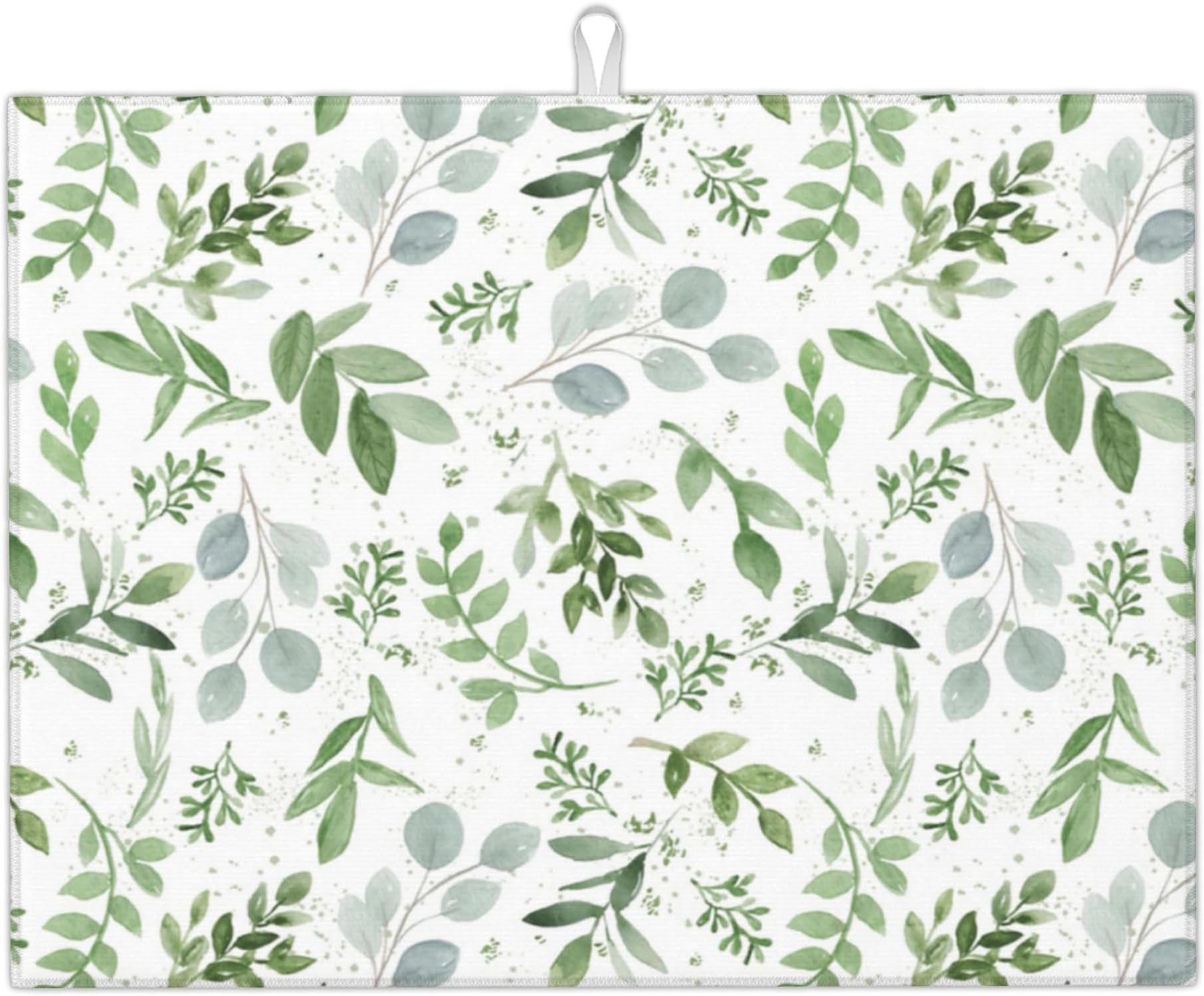 Amazon.com: Drying Mat for Kitchen Counter Vase Flowers Dish Drying Mat ...