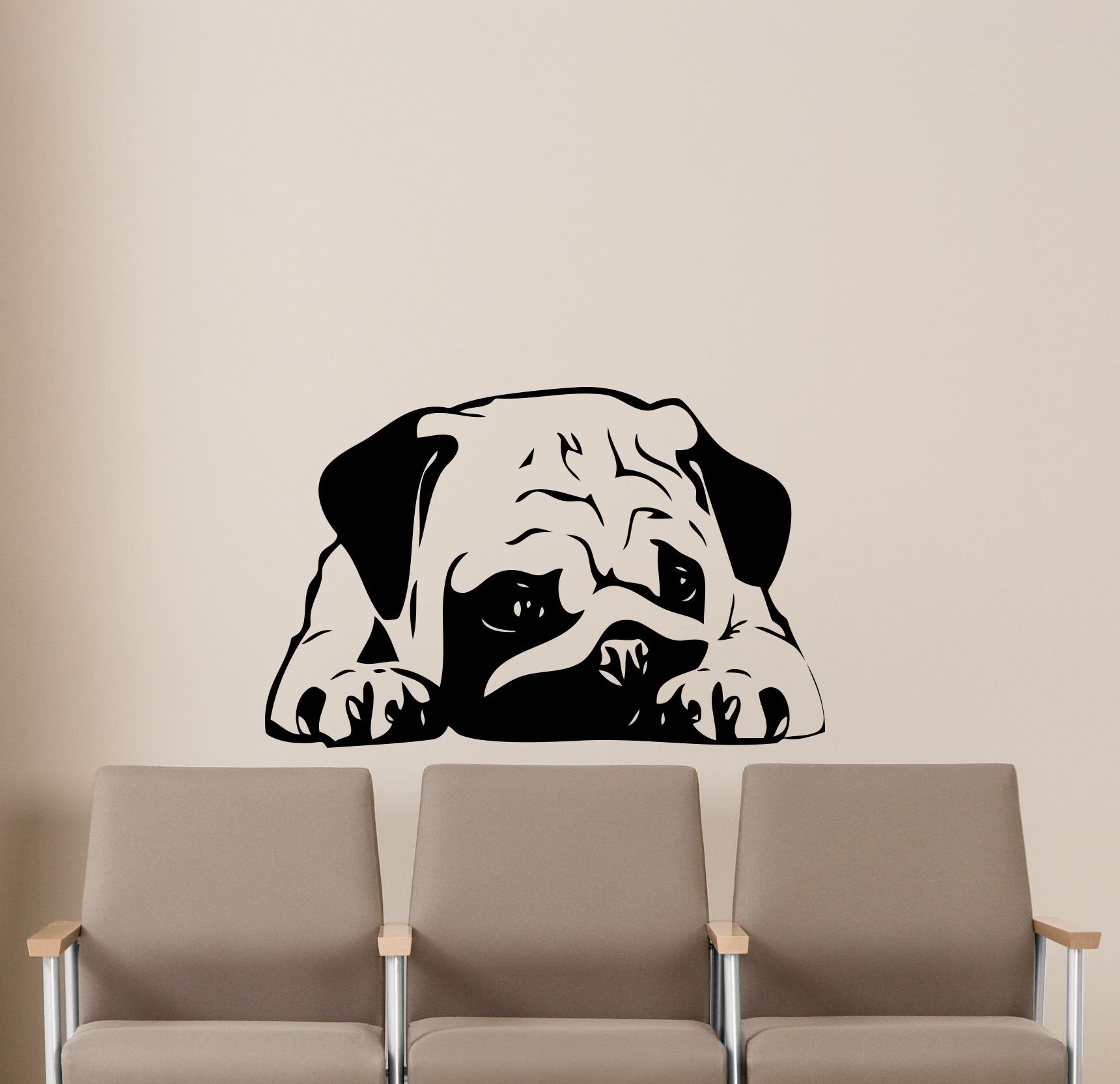 Dogs Stencil Decal