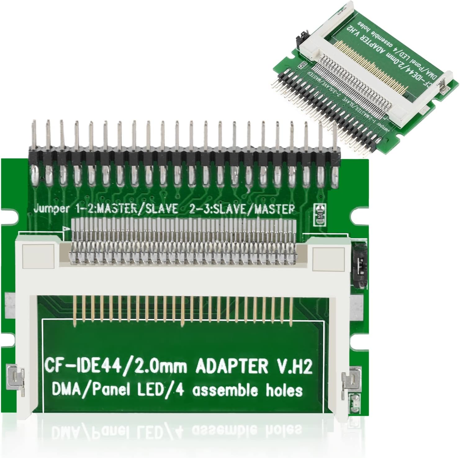 Compact Flash CF Memory Card to 2.5-inch 44Pin IDE Laptop Male IDE Hard ...