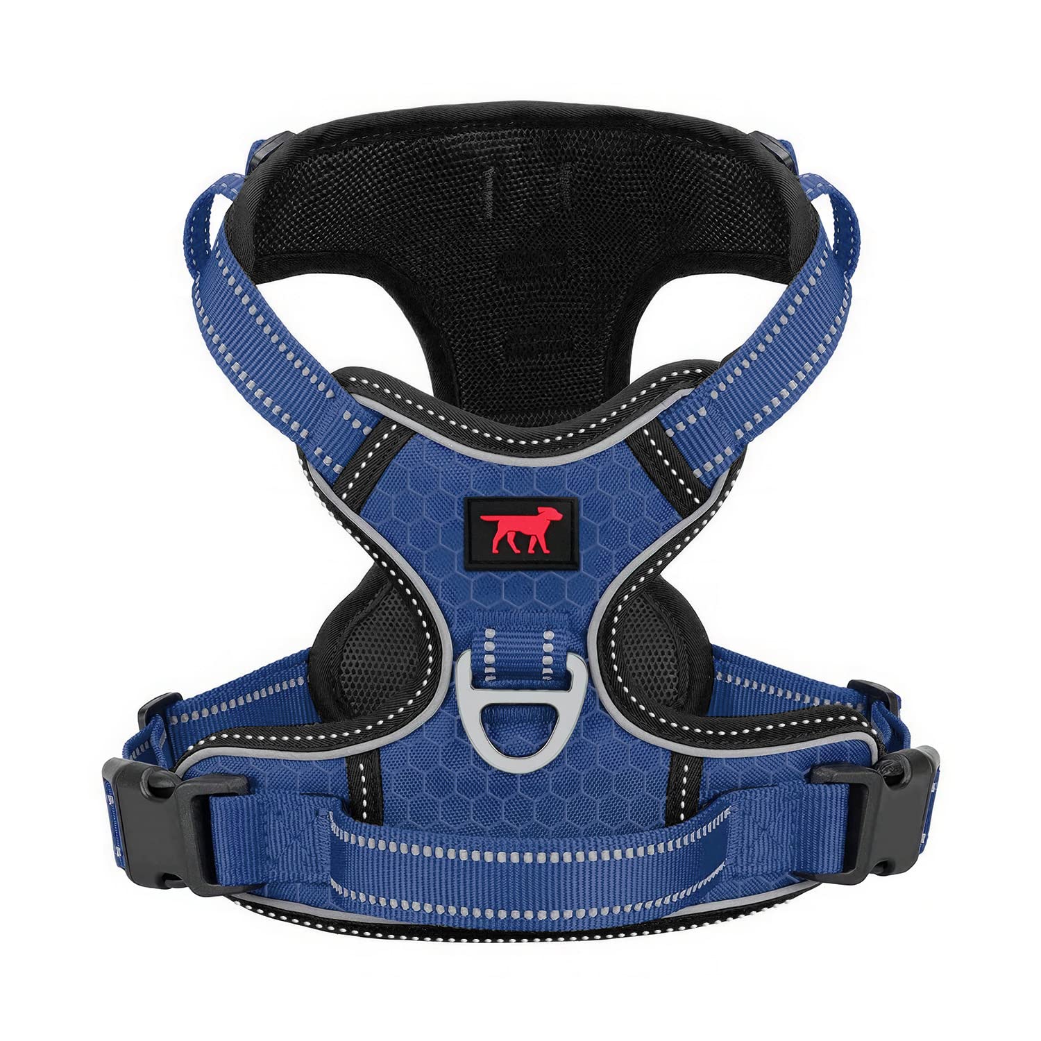 Tuff Pupper Anti Pull Heavy Duty Dog Harness, Easy Walk Front & Back ...