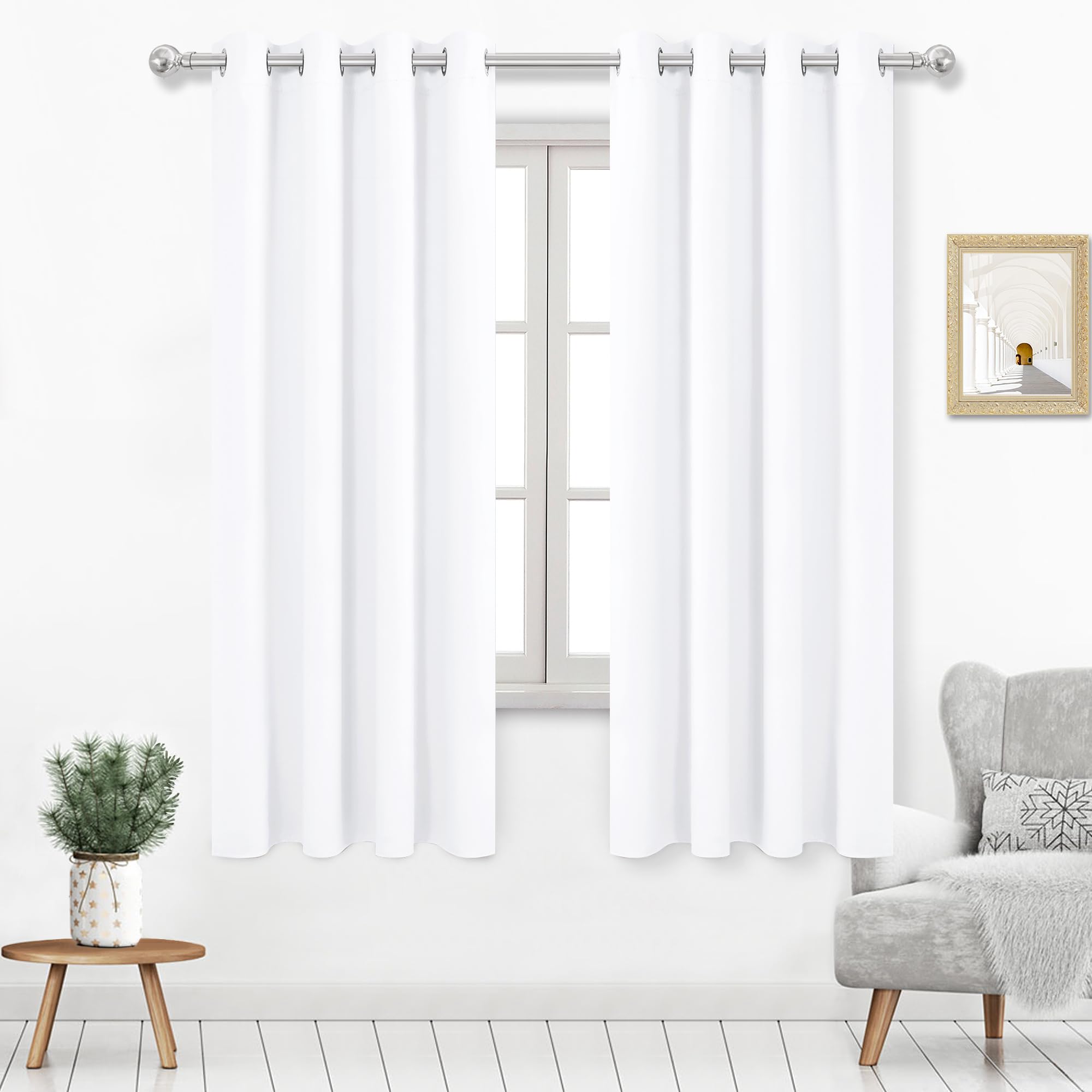Window White Curtain Wenfangdianpu】（NEW）Window Curtain