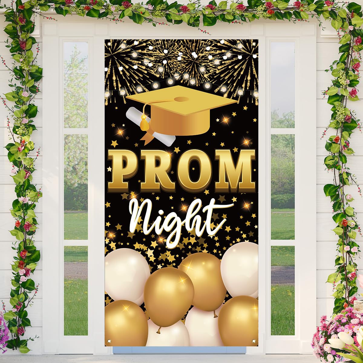 Amazon.com: Yarcooly Prom Decorations Class of 2024 Congratulations ...