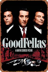 Amazon.com: Goodfellas Men's Wall Decoration Old Car Shop Movie Poster ...