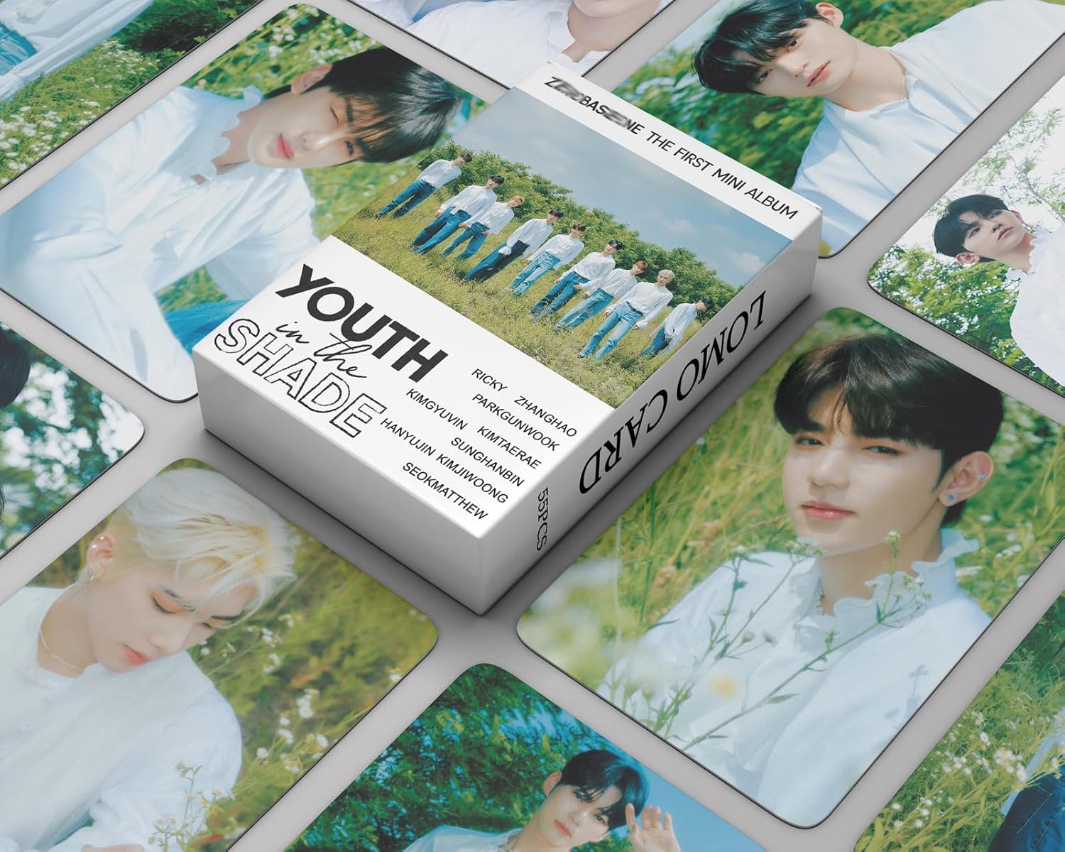 Amazon.com: 55 PCS ZB1% Photo Cards%ZEROBASEONE% 2023 1st Mini New ...