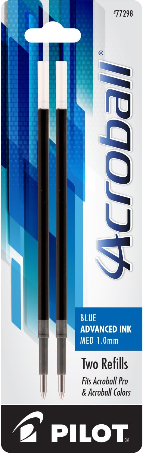 Amazon.com : PILOT Acroball Advanced Ink Refill For Retractable Pens ...