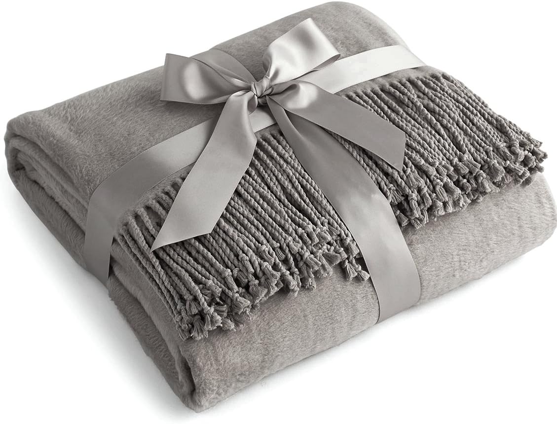 Amazon.com: Luxury Pure 100% Mulberry Silk Throw, Genuine Natural 100% ...